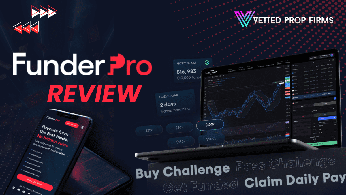 FunderPro Review 2025: Is It Legit? Is It a Scam? - Vetted Prop Firms